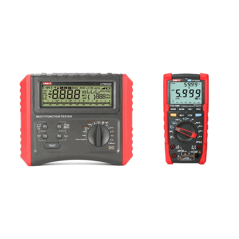 Multifunction RCD Tester & Industrial Multimeter Package | HVACTOOLS ...
