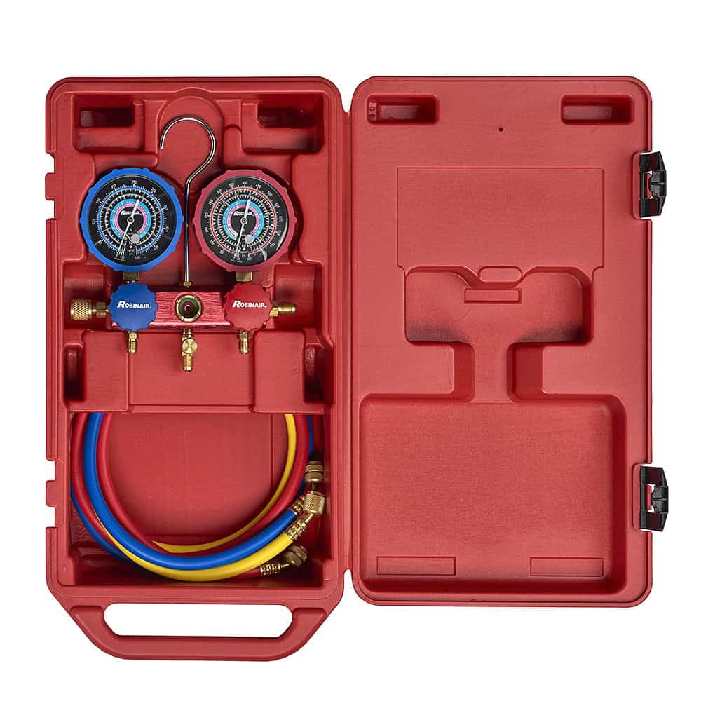 Robinair RA-41132E90C 2-Way Manifold R32/410A | HVACTOOLS Australia